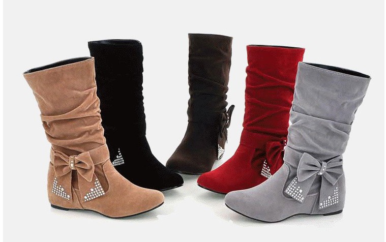 Beautiful Bow Boots on Luulla