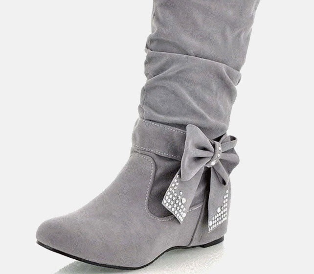 Beautiful Bow Boots on Luulla